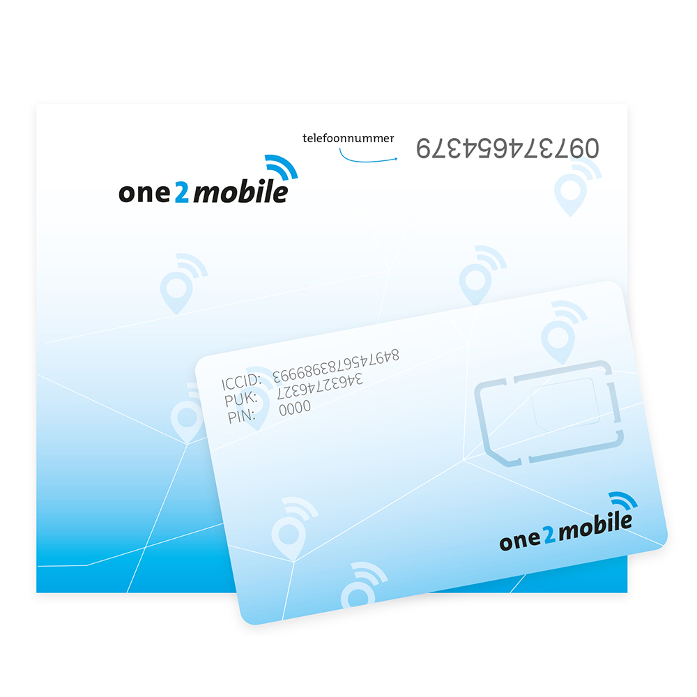 Accessoires: Vervangende SIMkaart